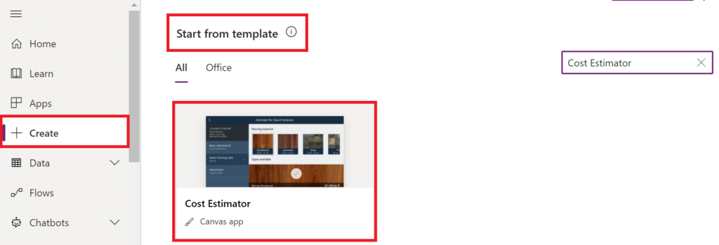 PowerApps Sample Templates | Template Samples