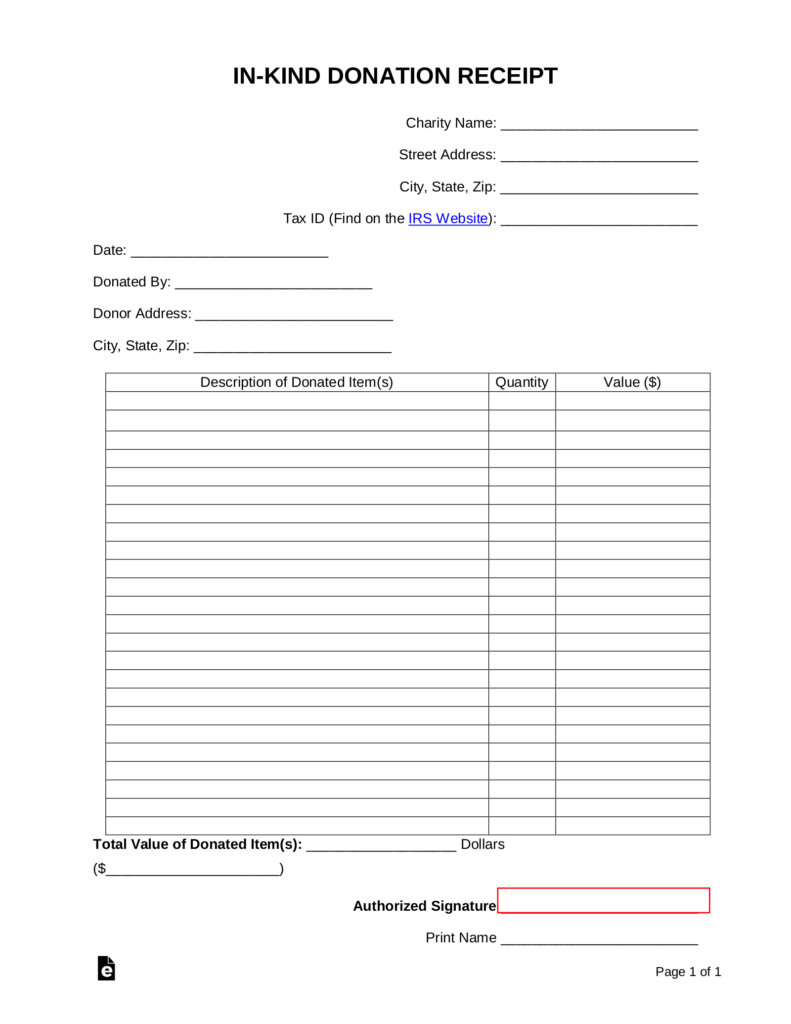Free Printable Donation Form Template | Template Samples