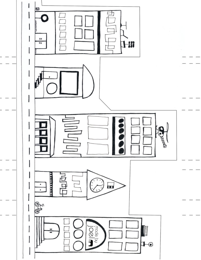 Free Printable Building Cut Out Template | Template Samples