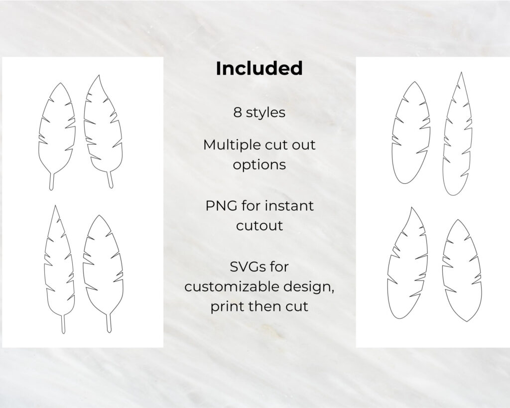 Feather Cutout Template | Template Samples