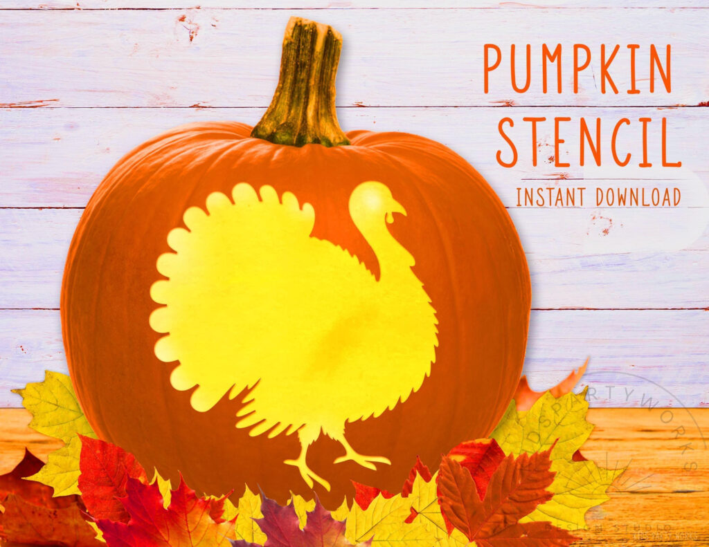 Pumpkin Turkey Template | Template Samples