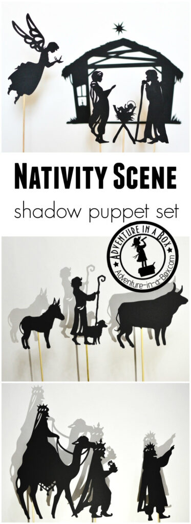 Christmas Shadow Puppet Template | Template Samples